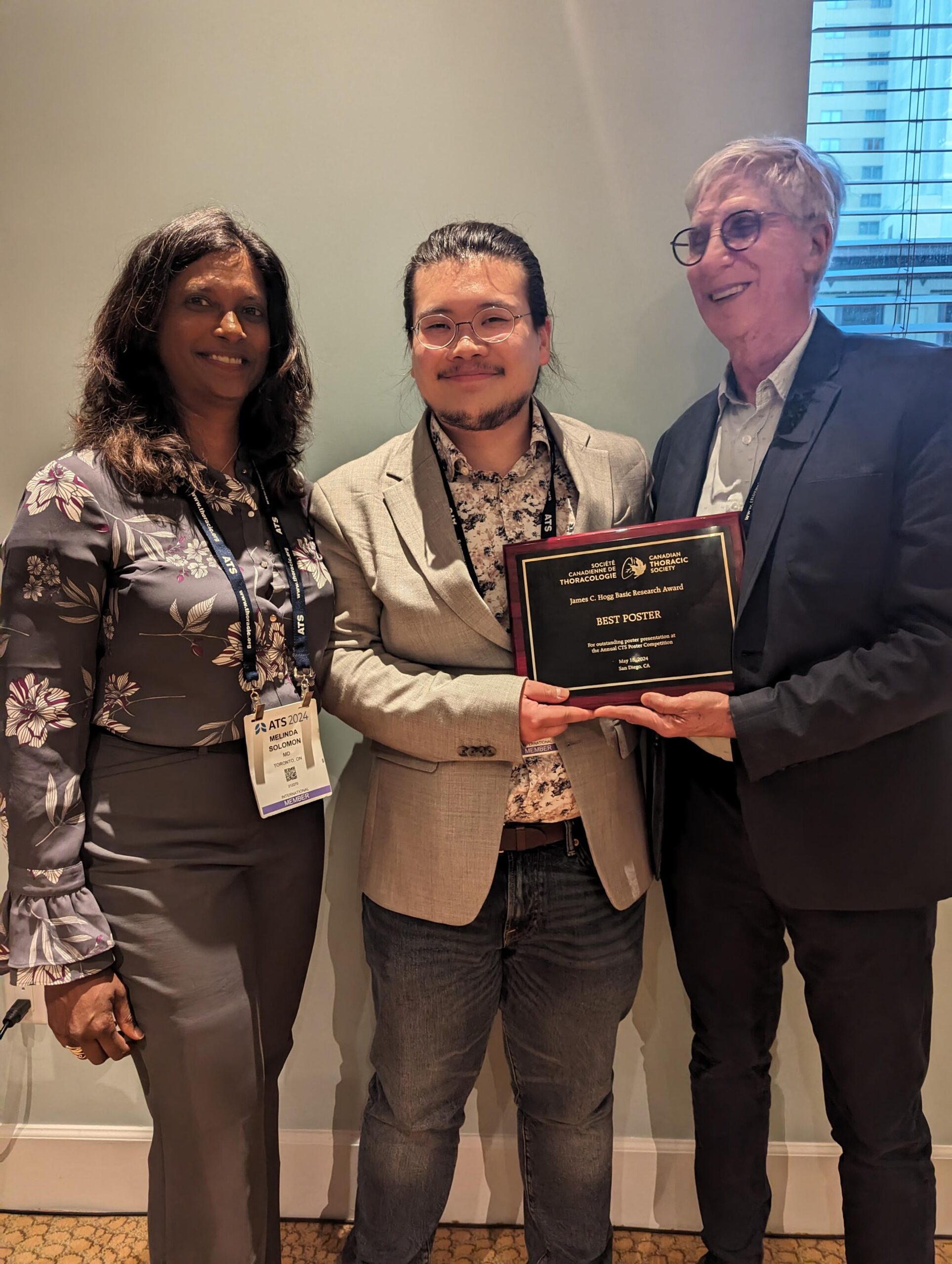 CTS Research Poster Competition at ATS - Canadian Thoracic Society